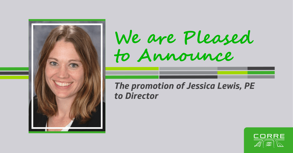CORRE is Proud to Name Jessica Lewis, PE as a Director : CORRE